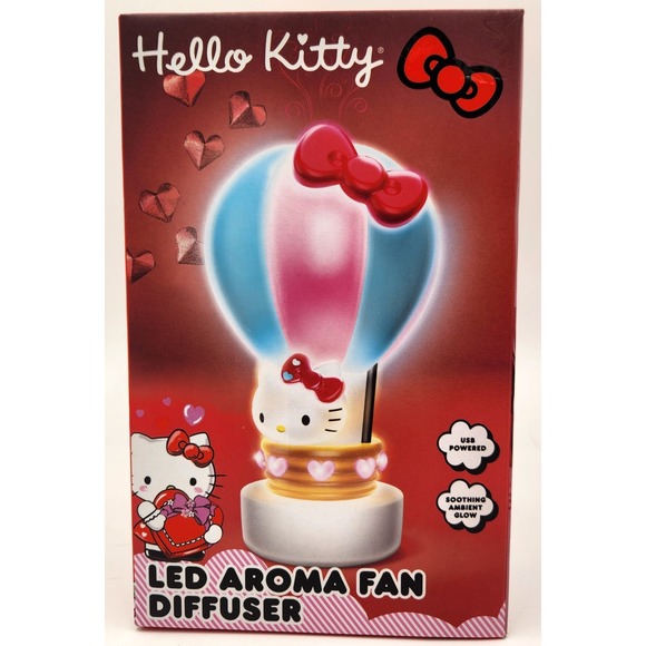 Hello Kitty | Other | Hello Kitty Led Lighted Air Balloon Aroma Fan ...